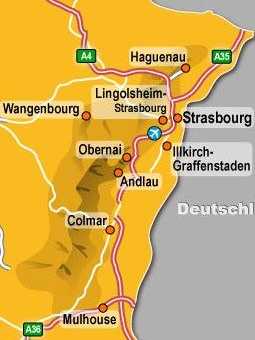 Anreise | Reisetipps Elsass - Online-Reiseführer
